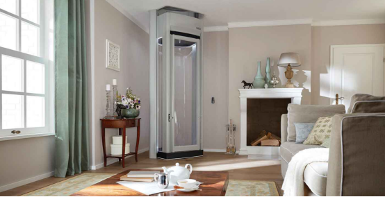 What is a shaftless home elevator?